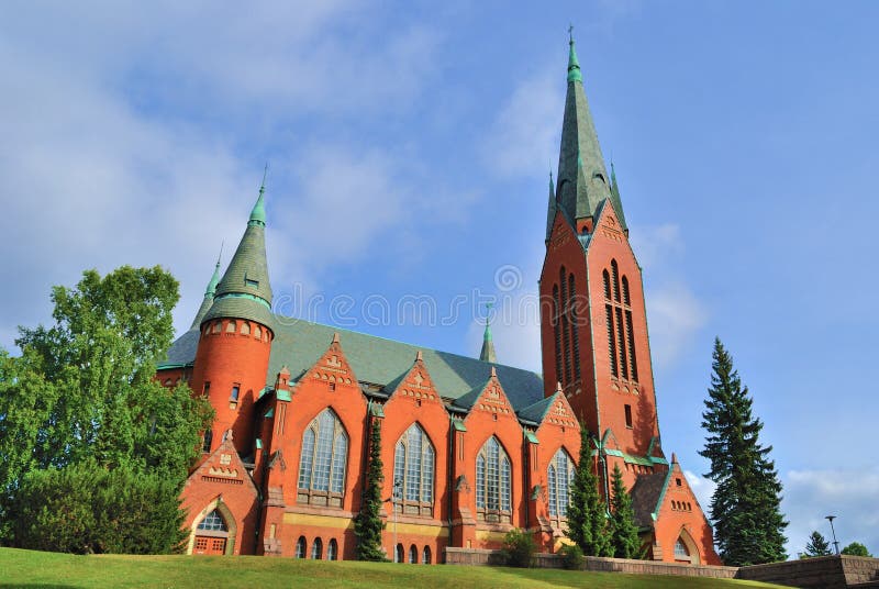 Turku, Finland. Church of St.Michael Stock Image - Image of finland ...