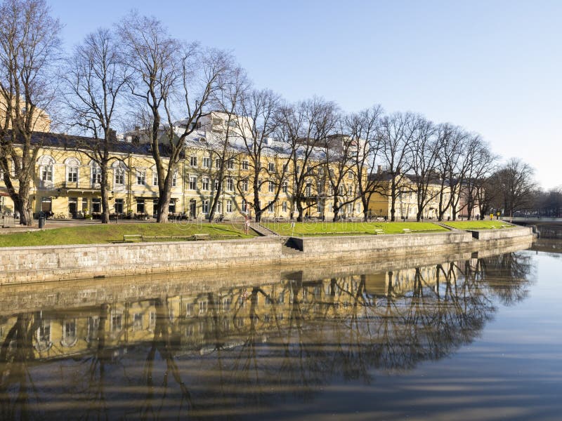 Turku, Finland editorial photography. Image of city, aurajoki - 70790832