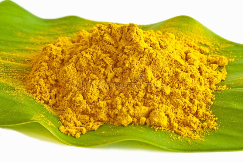 Turmeric powder stock photo. Image of herbal, yellow - 25272362