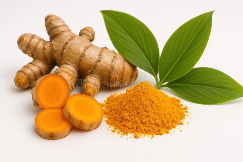 Turmeric Composition in Various Forms: Whole Root, Sliced Pieces ...