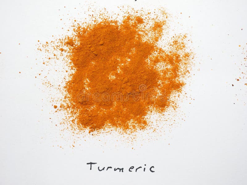 Turmeric (Curcuma) powder stock photo. Image of longa - 109907036