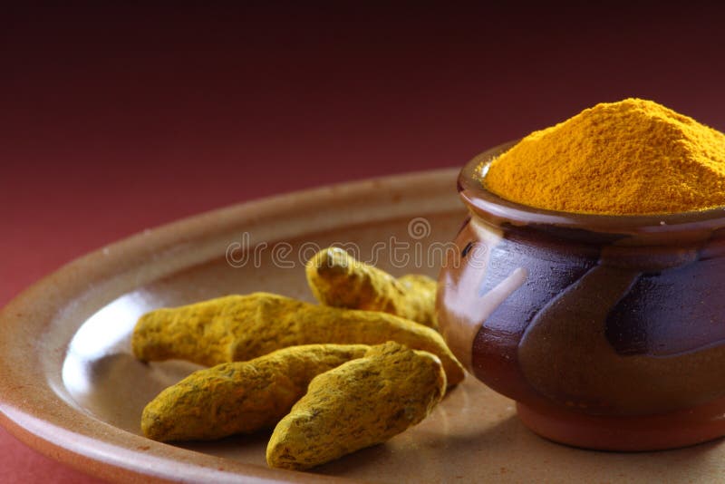 Turmeric stock image. Image of plant, food, curry, oriental - 12652857