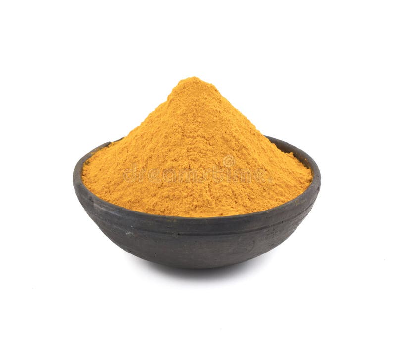 Turmeric Powder stock photo. Image of edible, fresh - 105608496