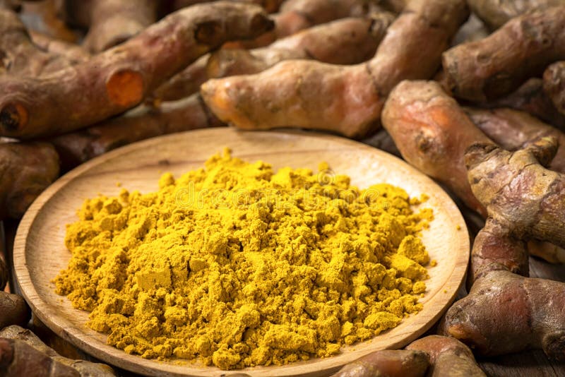 Turmeric powder stock photo. Image of edible, pile, nutritious - 74554790