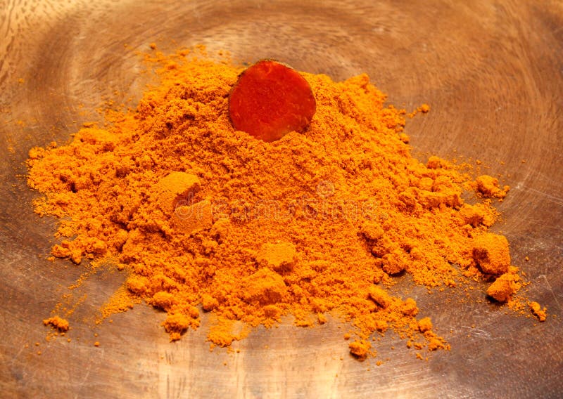 Turmeric powder stock photo. Image of heap, healthy, curcumin - 44476704