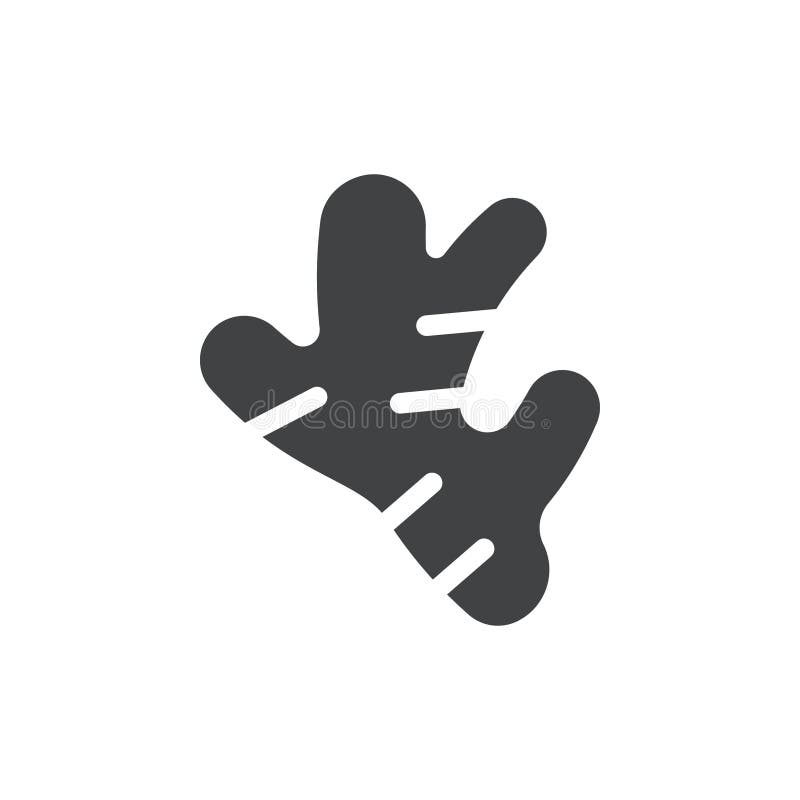 Turmeric Root Icon Simple Vector Symbol Stock Vector - Illustration of ...