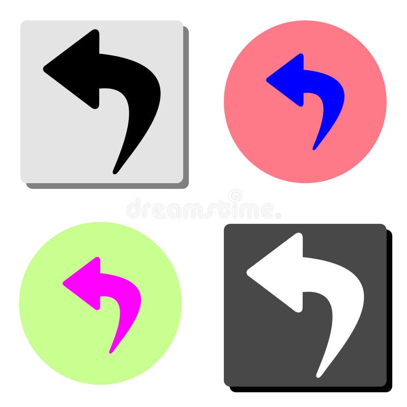 Turn Around Arrow Vector