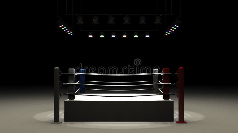 Turn Boxing Ring stock video. Video of boxing, sport - 70585091