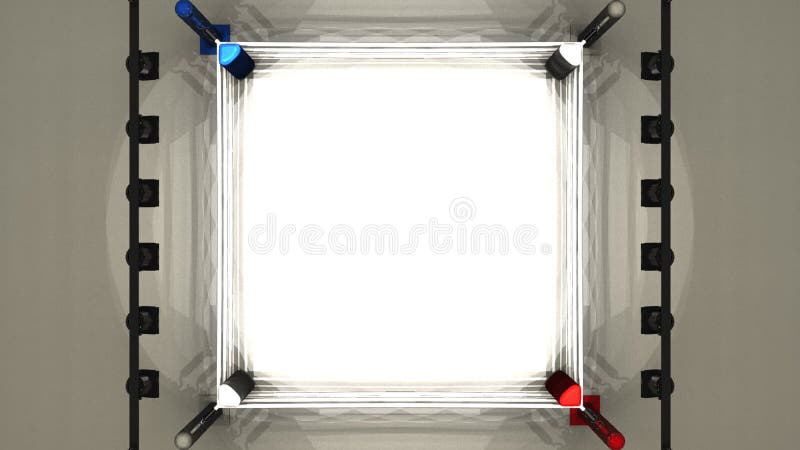 Wrestling Ring Top View