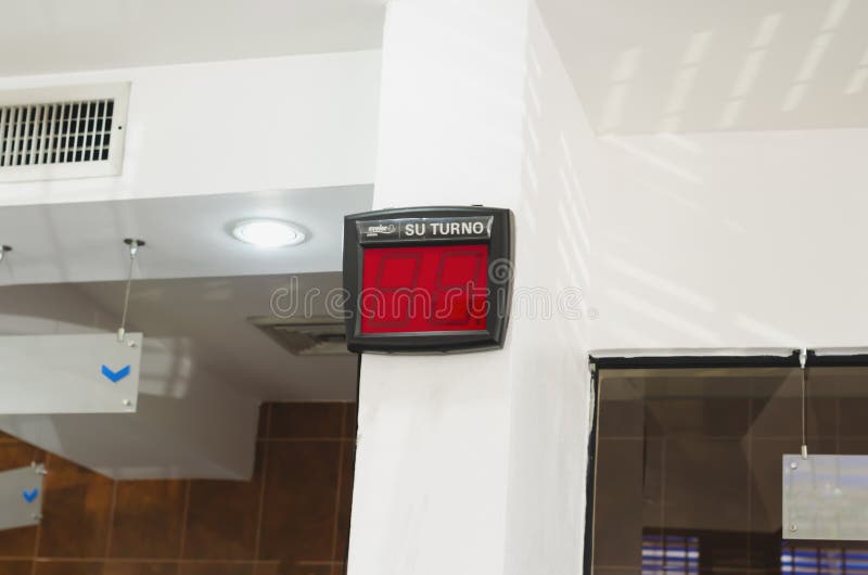 Turn Counter Screen Turned Off Stock Image - Image of digital ...