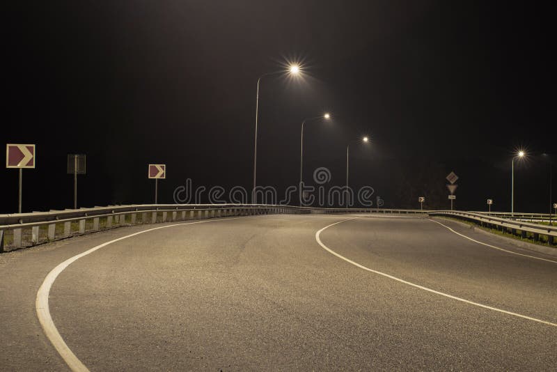 A Turn on an Empty Mountain Road Stock Image - Image of scenic, canyon ...