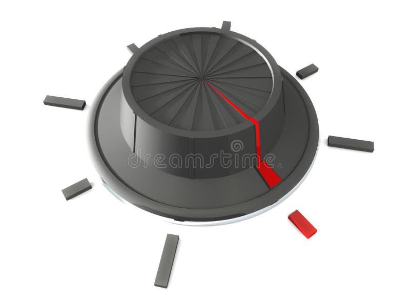 Switch turn on stock illustration. Illustration of actuate - 24692240
