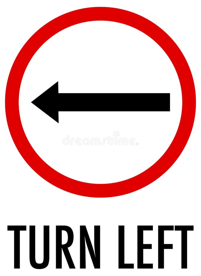 Left Turn Construction Stock Illustrations – 299 Left Turn Construction ...