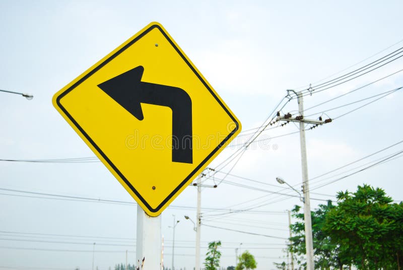 37+ Turn left traffic sign symbol Free Stock Photos - StockFreeImages