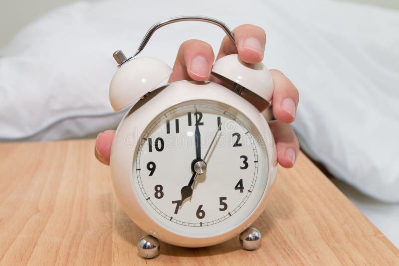 Turn off the alarm stock image. Image of focus, concept - 58919197