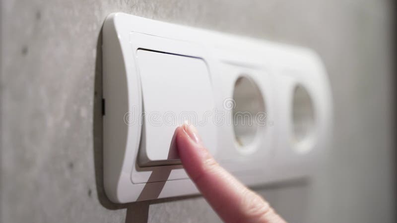 Turn Off the Electricity Supply by Pressing the Red Push Button Switch ...