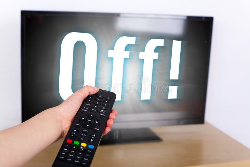 Turn off the TV stock photo. Image of switch, electronic - 73477046 Turn off the TV stock photo. Image of switch, electronic - 73477046