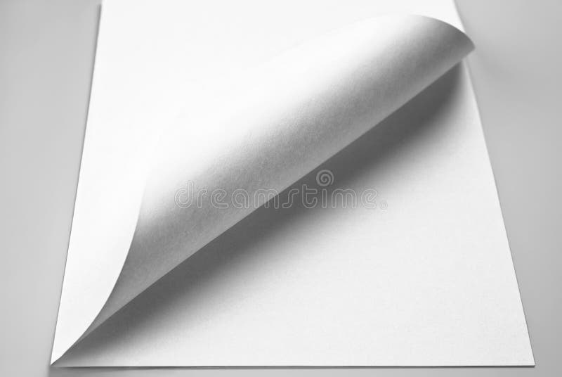 Turn over a new leaf stock photo. Image of announcement - 44312156