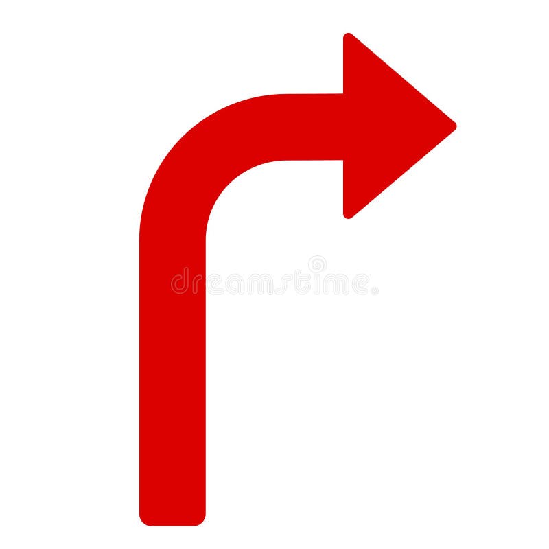 Turn Right Direction Navigation Arrow Stock Image - Illustration of ... Turn Right Direction Navigation Arrow Stock Image - Illustration of ...