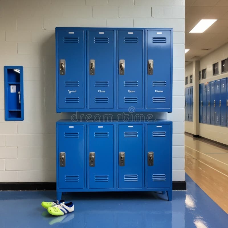 How To Make Your School Locker a Productivity Hub Stock Illustration ...