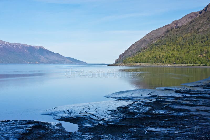 Turnagain Arm stock image. Image of vacation, anchorage - 20380101
