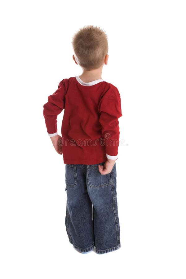 Facing Wall stock image. Image of away, five, adorable - 7934801