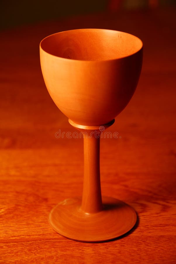 Turned Goblet stock photo. Image of brown, vessel, drink - 3725550