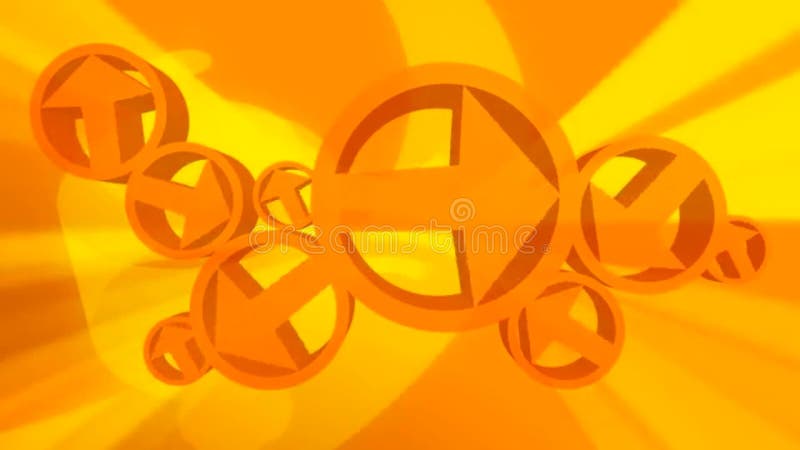 Turning arrows stock video. Video of graphic, abstract - 148733457