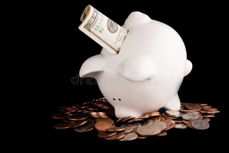 Turning Change into Real Money Stock Image - Image of bill, eating ...