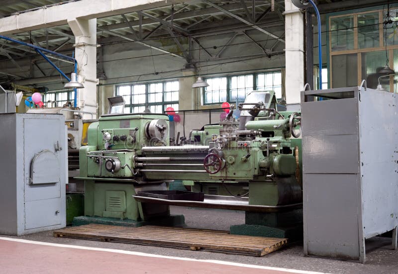 Turning machine stock photo. Image of working, repair - 13875848