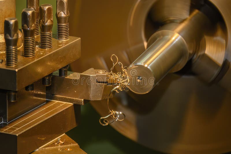 The Turning Machine Operation with Continue Chip from Turning Process ...