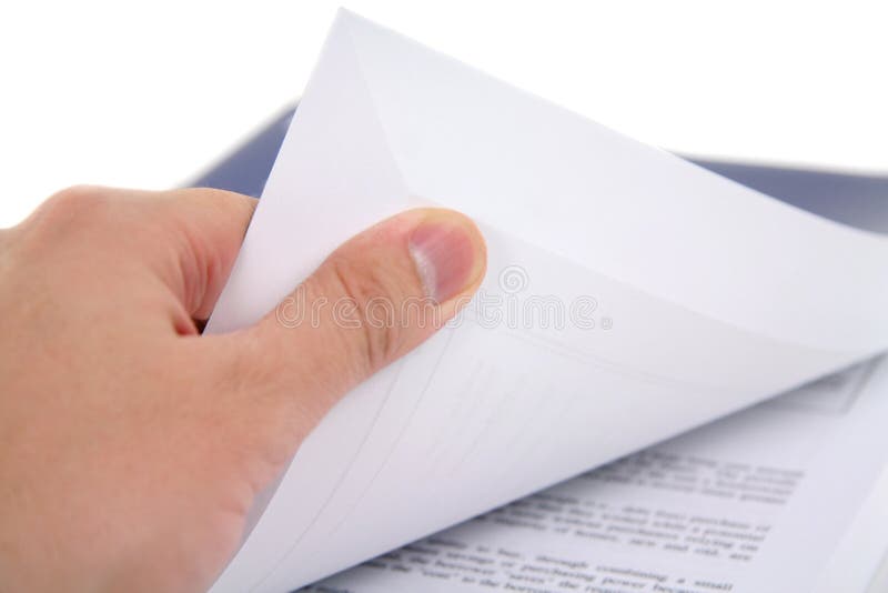 Turning pages of a book stock image. Image of paper, read - 651285