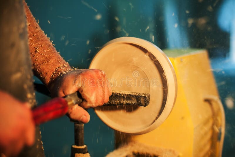 Turning a plate stock image. Image of kitchen, manual - 108295683