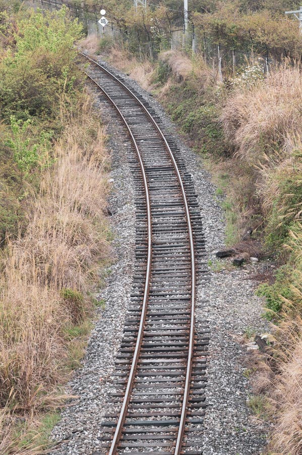 Railroad, train tracks. stock image. Image of industry - 312868279
