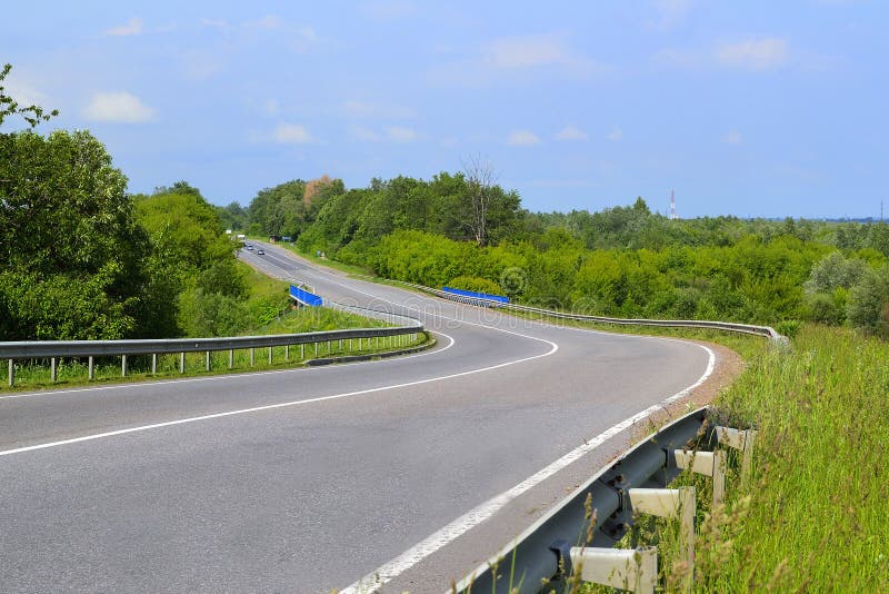 Steep Turning Road stock image. Image of curve, trees - 13820171
