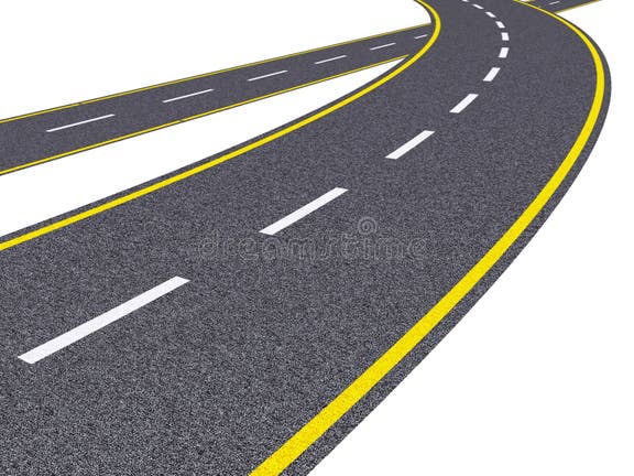 Car Turning Road Illustration Stock Illustrations – 358 Car Turning ...