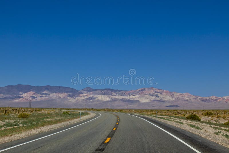 Turning Road, Asphalt, Curve Highway Stock Image - Image of grass ...