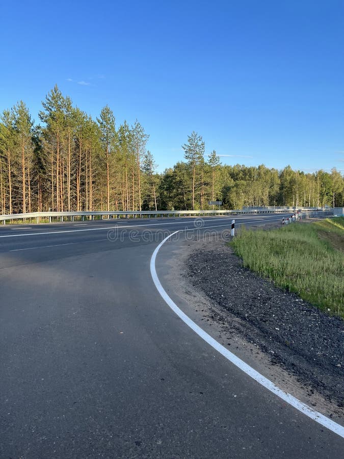 Turning the road stock image. Image of driving, soil - 286270039