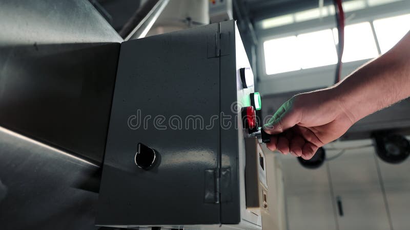 Turning on the Switch. Starting the Operation of the Device in ...