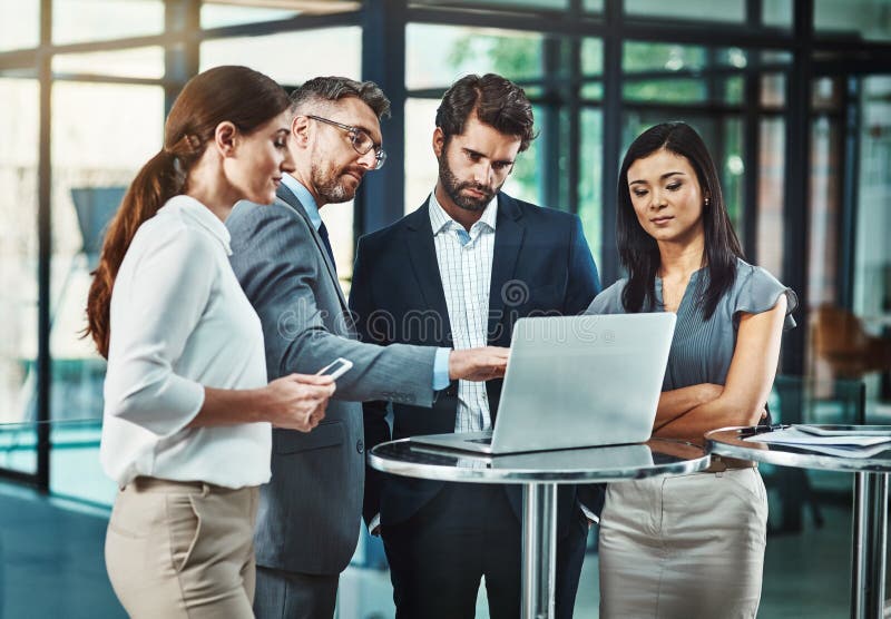 Turning Technology into a Productivity Machine. a Group of Colleagues ...
