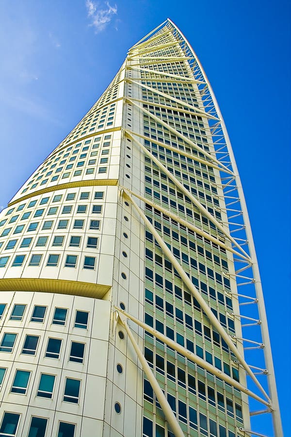 Turning torso editorial stock photo. Image of building - 10844388