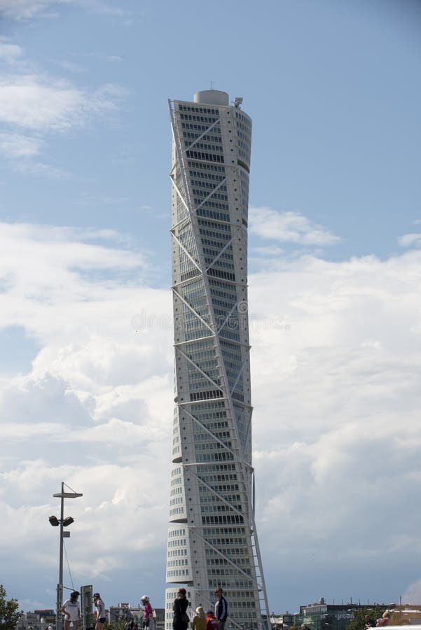 Turning Torso editorial image. Image of twisted, sweden - 26194710