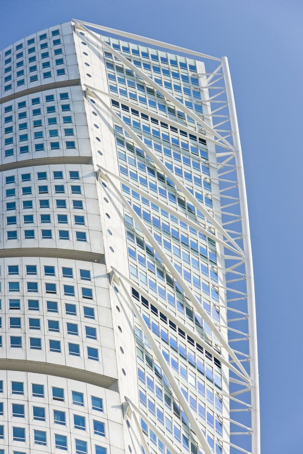 Turning Torso in color editorial stock image. Image of malmo - 31328904