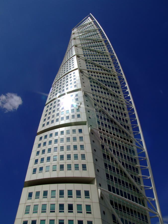 Turning Torso editorial stock image. Image of modern, high - 5340404