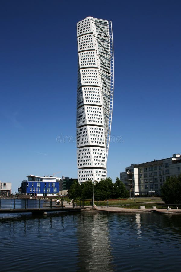 Turning Torso editorial stock image. Image of torso, calatrava - 5350524