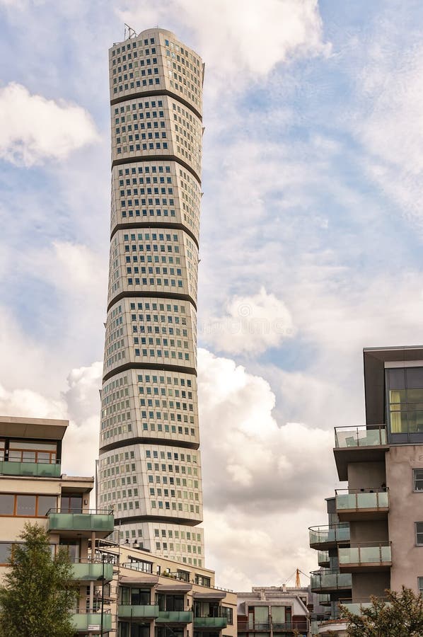 Malmo tower crop editorial image. Image of tower, baltic - 14848115