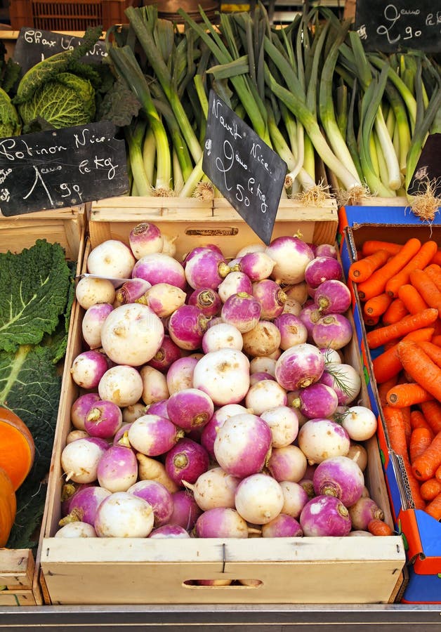 Turnip stock image. Image of carrots, stall, market, crate - 25582357