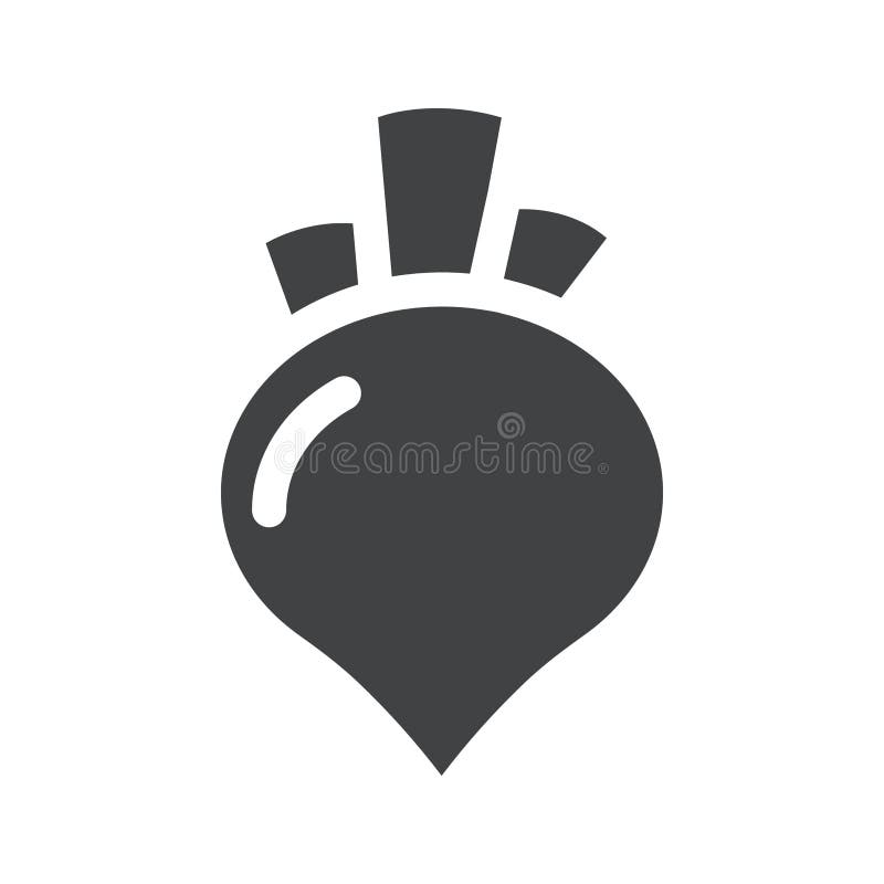 Turnip Icon Simple Vector Symbol Stock Vector - Illustration of food ...