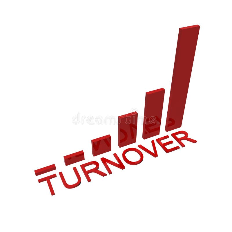 Turnover success graph stock illustration. Illustration of upward ...