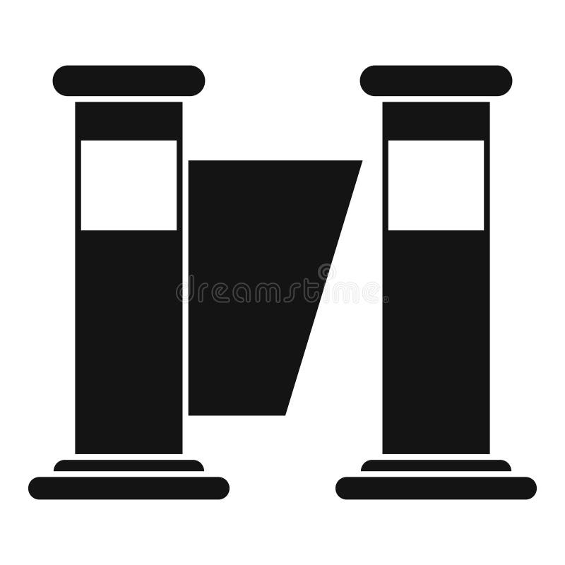 Turnstile Gate Allowing One Person Passing through Access Control ...